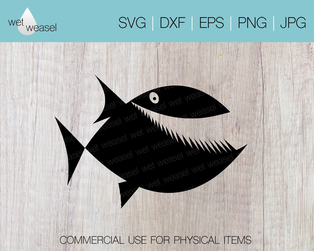 Happy Fish Digital File - Svg, Png, Dxf, Eps, Jpg, Cricut - Etsy