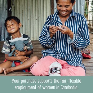 Ladybug Crochet Toy Ladybird Toy Educational Learning Toy Montessori ...