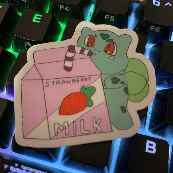 Strawberry Bulbasaur - Etsy