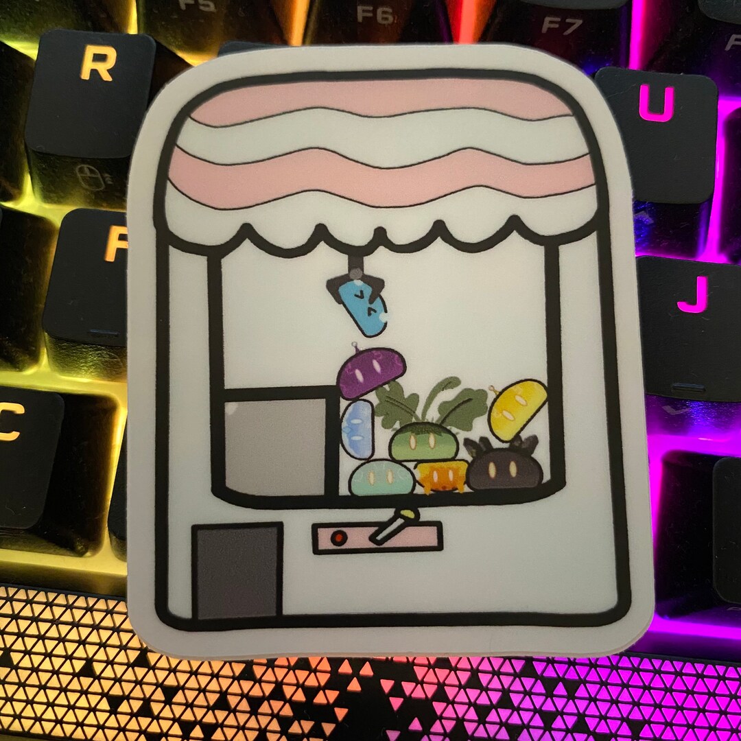 Genshin Impact Slime Claw Machine Sticker - Etsy