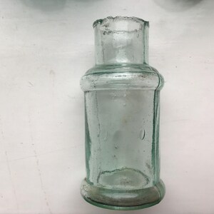 Victorian Ink Jars 1890s Glass Inkwell Antique Writing Pen Pot Vintage ...