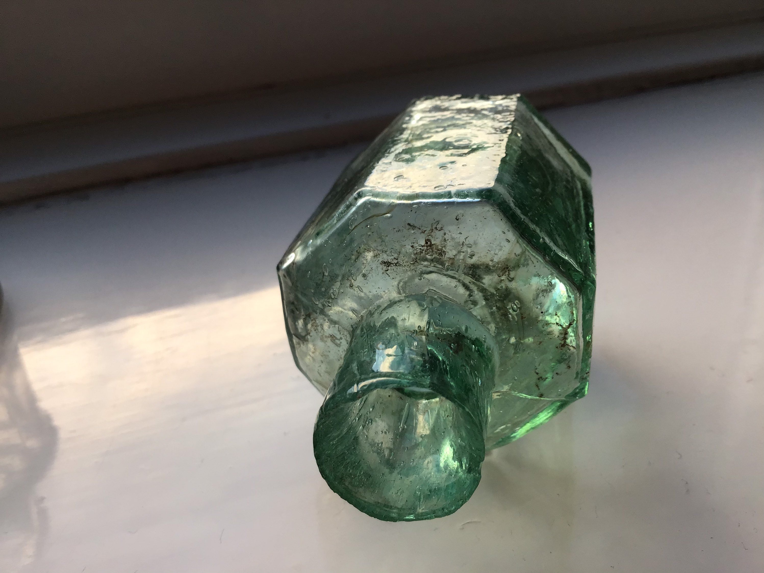 Victorian Ink Jars 1890s Glass Inkwell Antique Writing Pen Pot Vintage ...