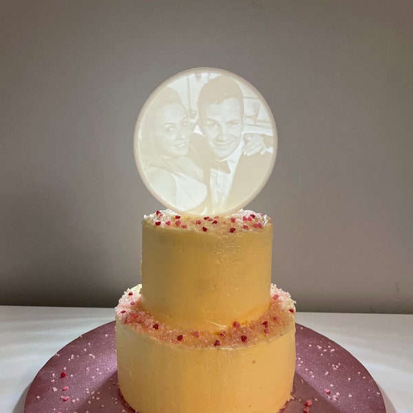 Photo Cake Topper - Etsy UK