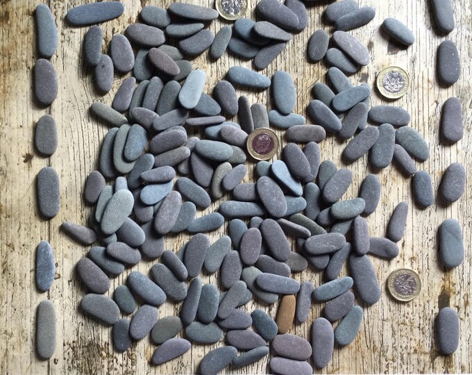 100 Long Pebbles for Painting Flat ,smooth,pebble Art, Crafts. A1 - Etsy