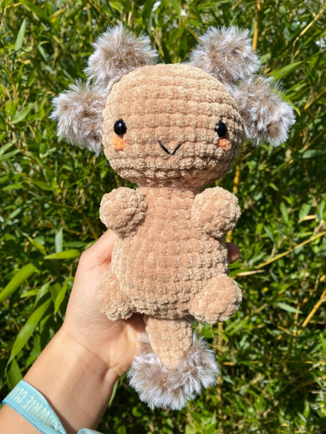 Fall Themed Axolotl Crochet Amigurumi Plushie - Etsy