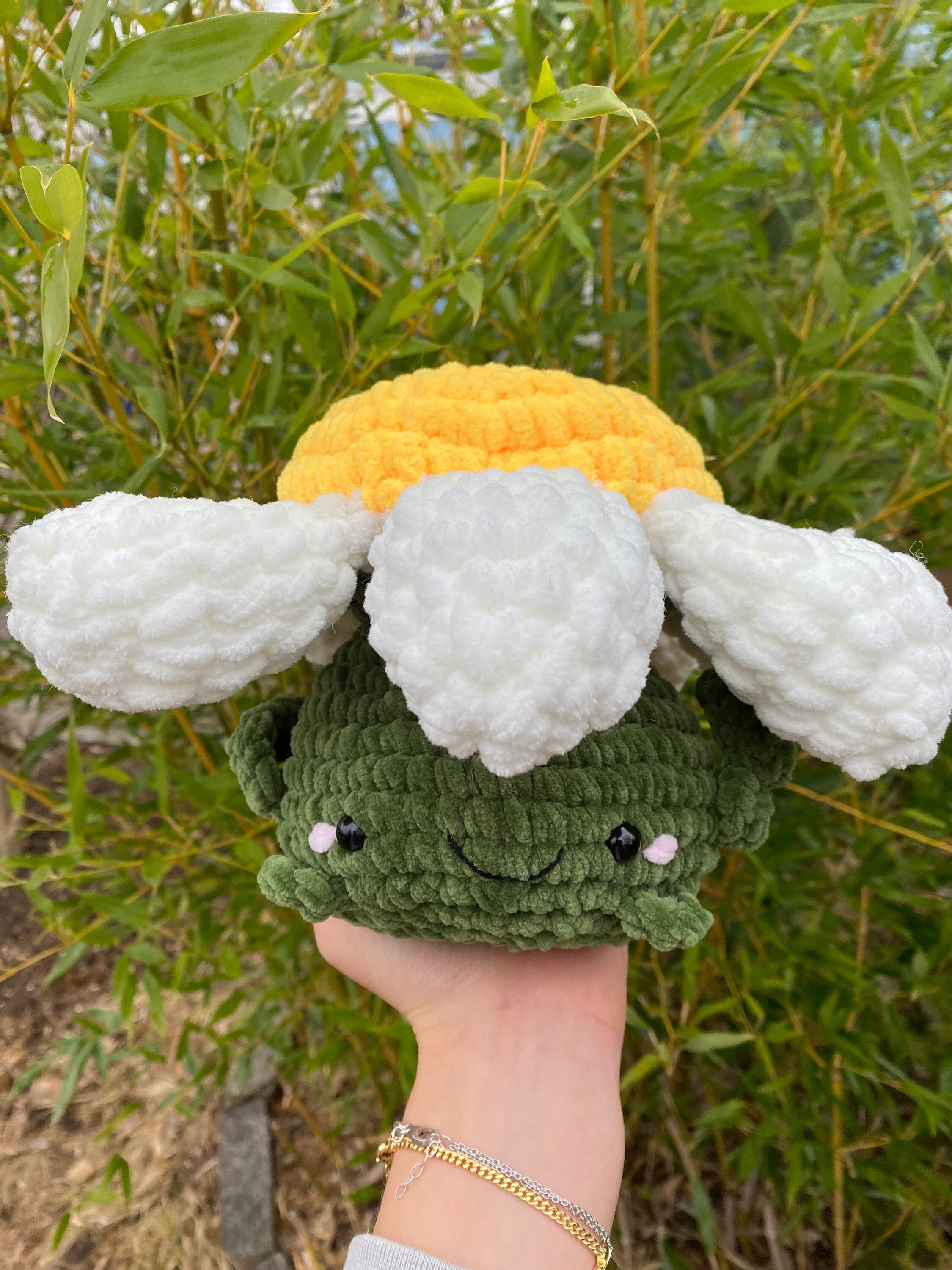 Spring Daisy Crochet Plushie Amigurumi - Etsy