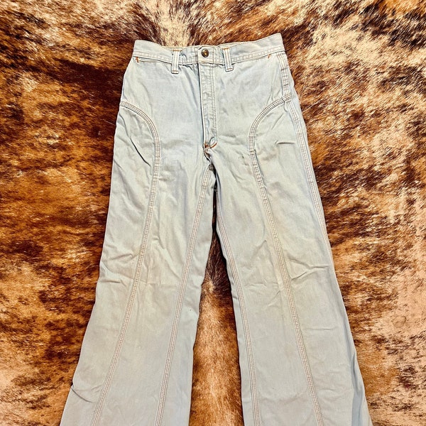 Bell Bottom Jeans - Etsy