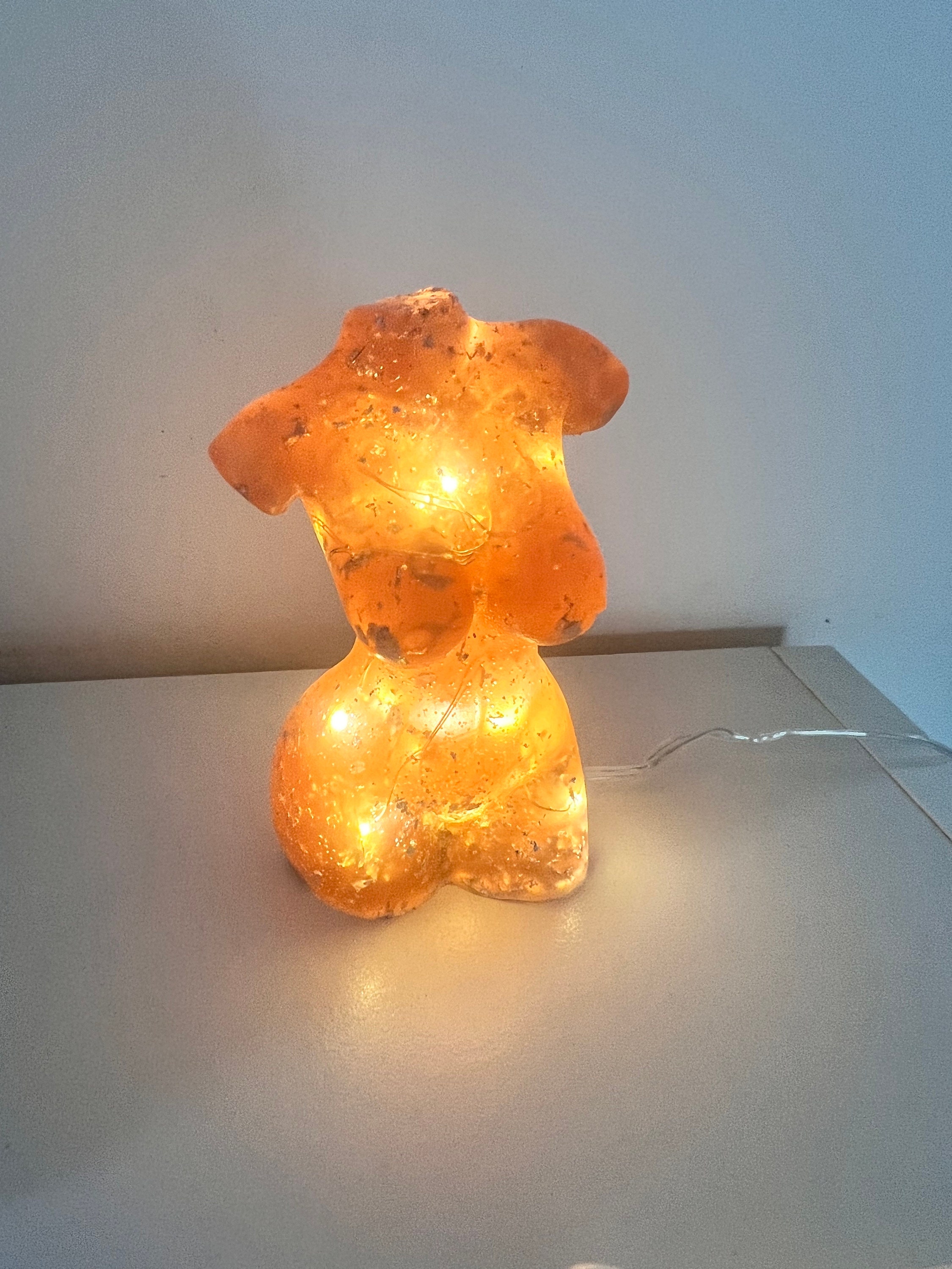 Rose Gold Body Torso Lamp// Gifts for Wife Mannequin Torso - Etsy