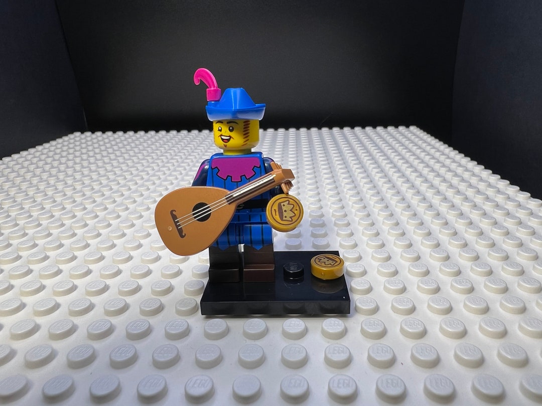 Troubadour LEGO® Collectable Minifigure Series 22 71032. - Etsy