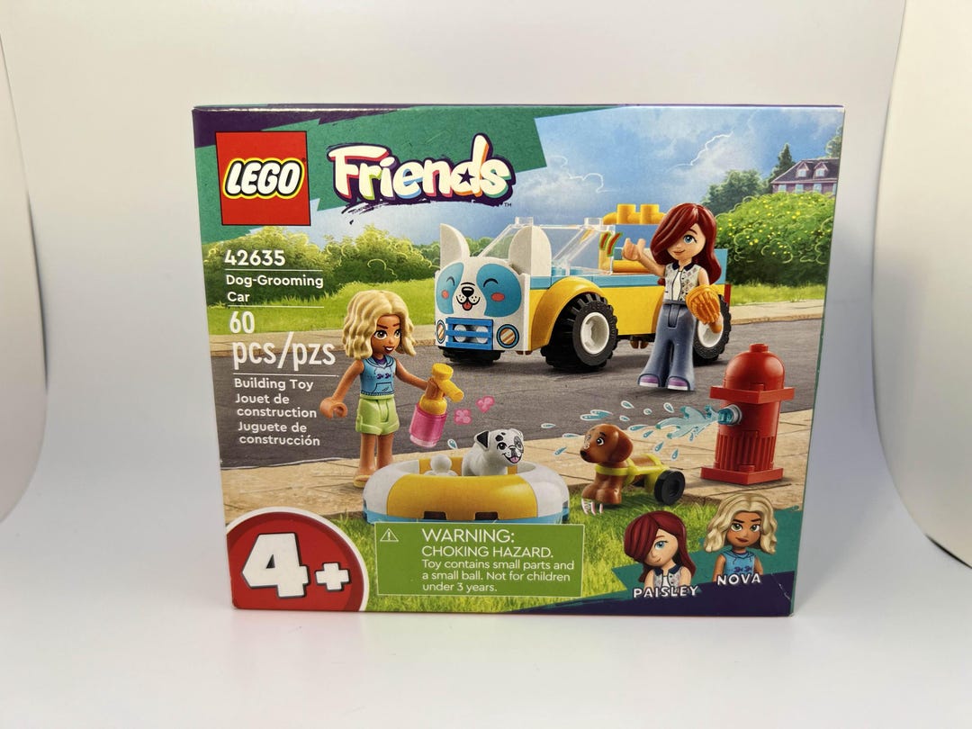 Dog-grooming Car LEGO ® Friends Set 42635 – New & Sealed, - Etsy