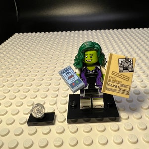 She Hulk LEGO® Collectable Minifigure Marvel Series 2 71039. - Etsy