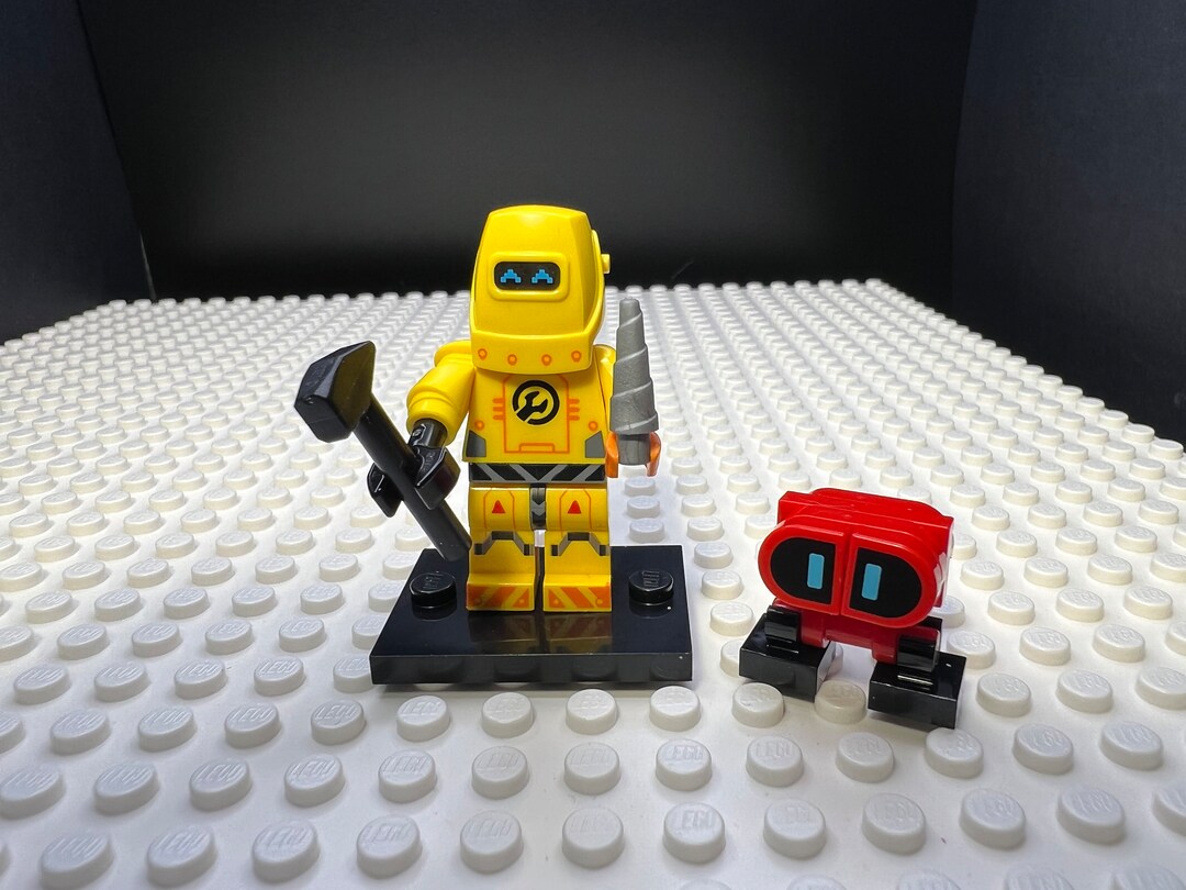 Robot Repair Tech LEGO® Collectable Minifigure Series 22 71032. - Etsy