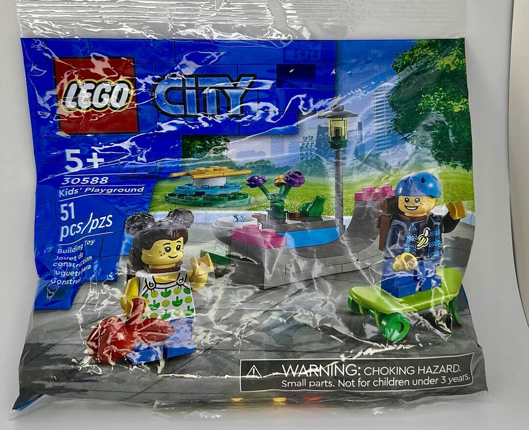 Kids' Playground LEGO® City Set 30588 – New & Sealed Polybag - Etsy