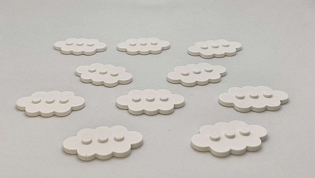 10 Pack LEGO ® Cloud Tile, 3x5. - Etsy