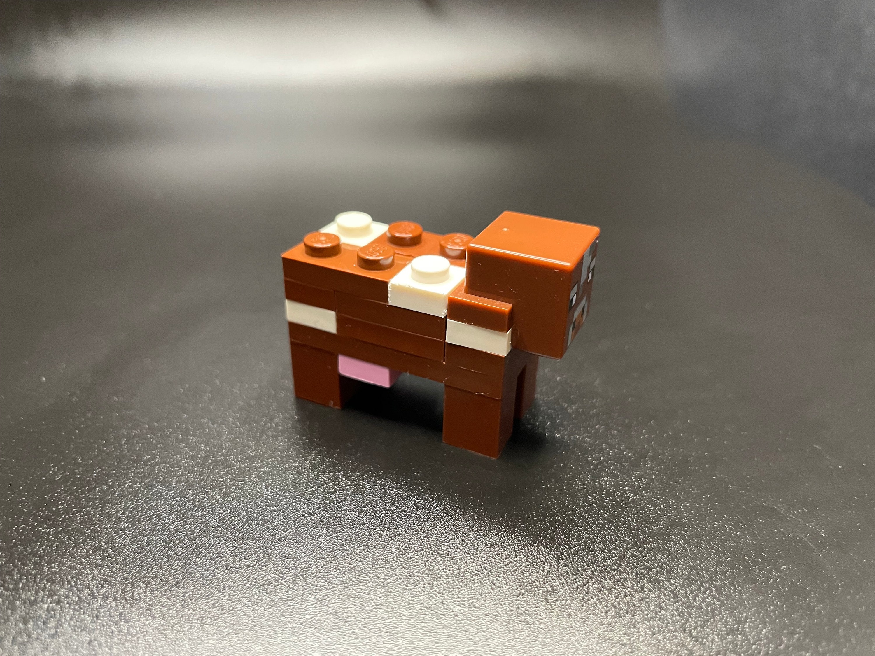 Cow LEGO® Minecraft Brick-built Animal. | Etsy