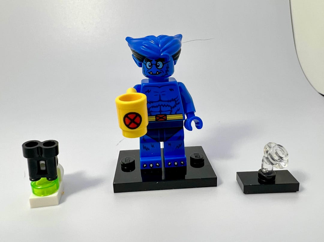 Beast LEGO® Collectable Minifigure Marvel Series 2 71039. - Etsy