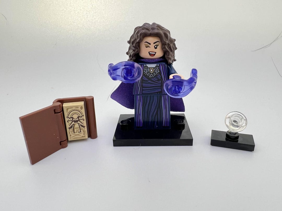Agatha Harkness, LEGO® Collectable Minifigure Marvel Series 2 71039. - Etsy