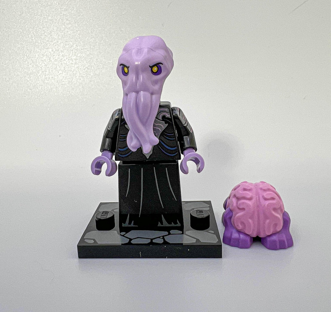 Mind Flayer LEGO® Collectable Minifigure Dungeons and Dragons 71047. - Etsy