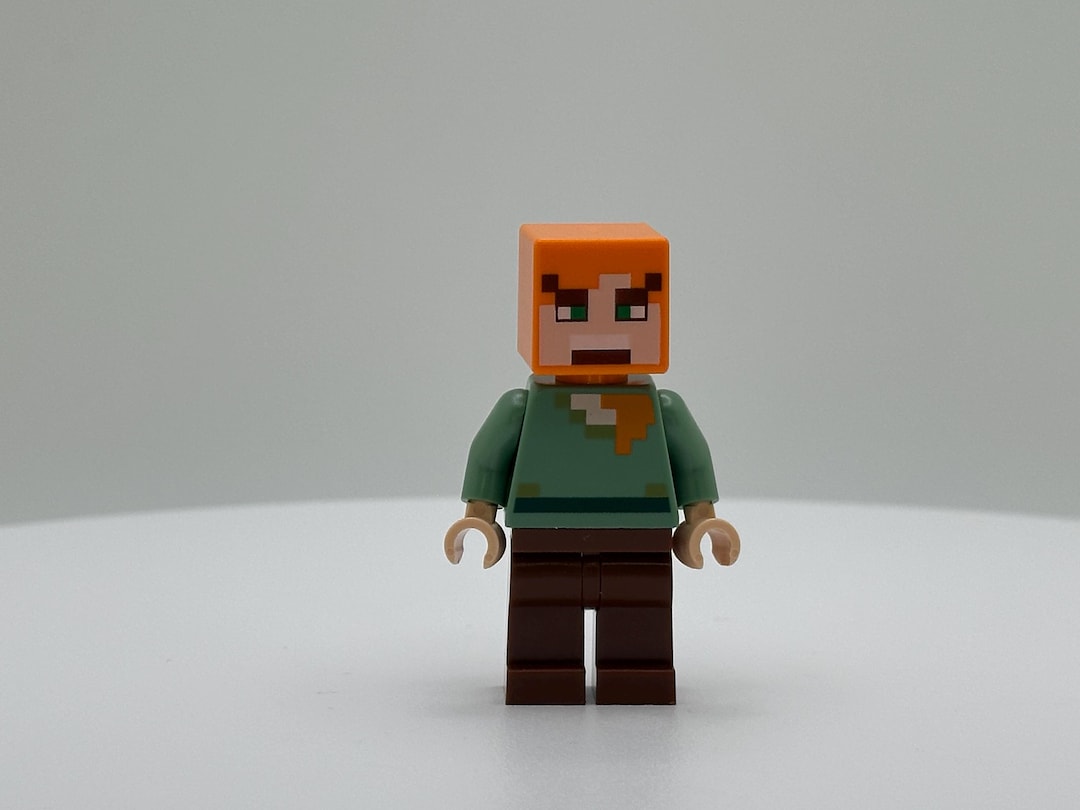 Angry Alex LEGO® Minecraft Minifigure. - Etsy