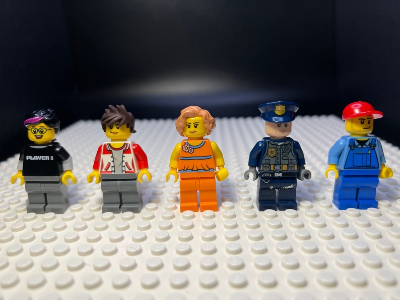 LEGO® 5 Pack Minifigures Various Themes. - Etsy