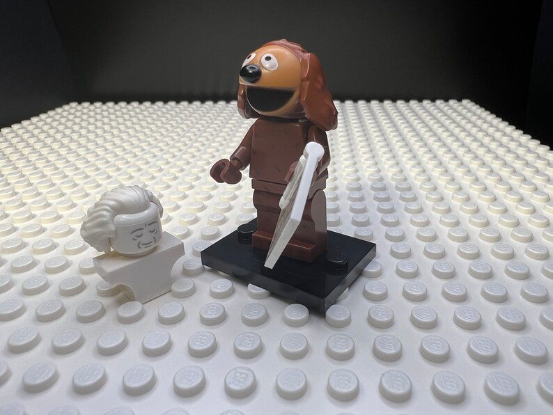 Rowlf the Dog LEGO® Muppet Collectable Minifigure 71033. - Etsy