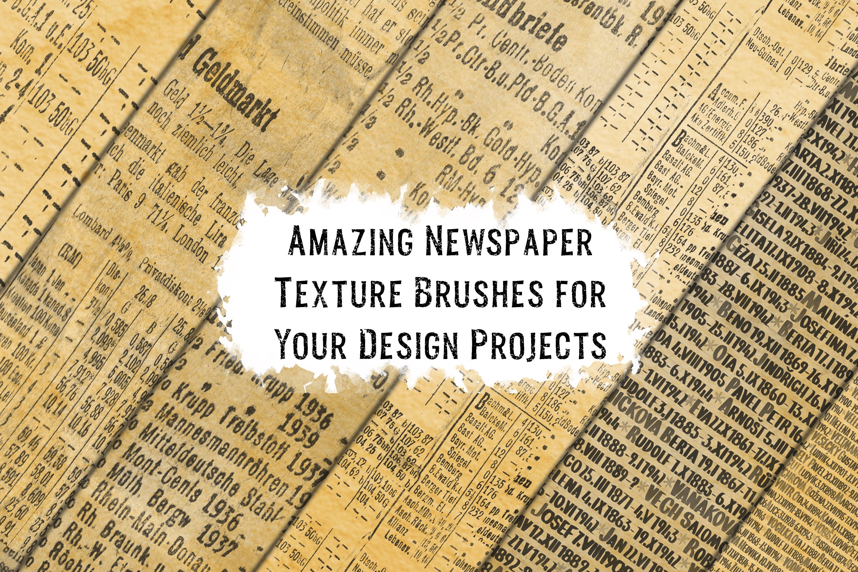 82 Realistic Procreate Vintage Paper Texture Brush, Scrapbooking ...