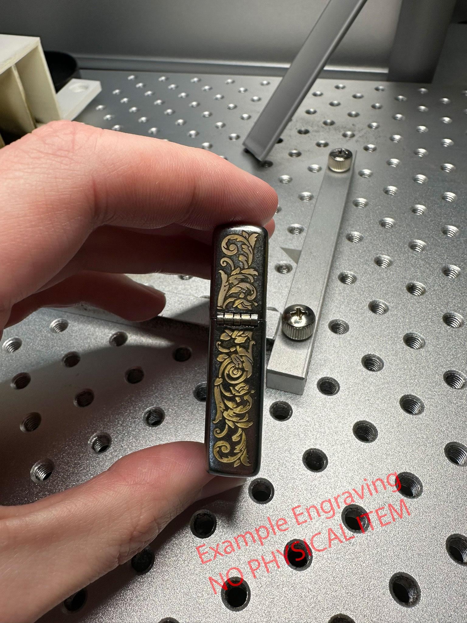 ZIPPO Laser Engraving Design - SCROLLWORK | Lightburn | Zippo Lighter ...
