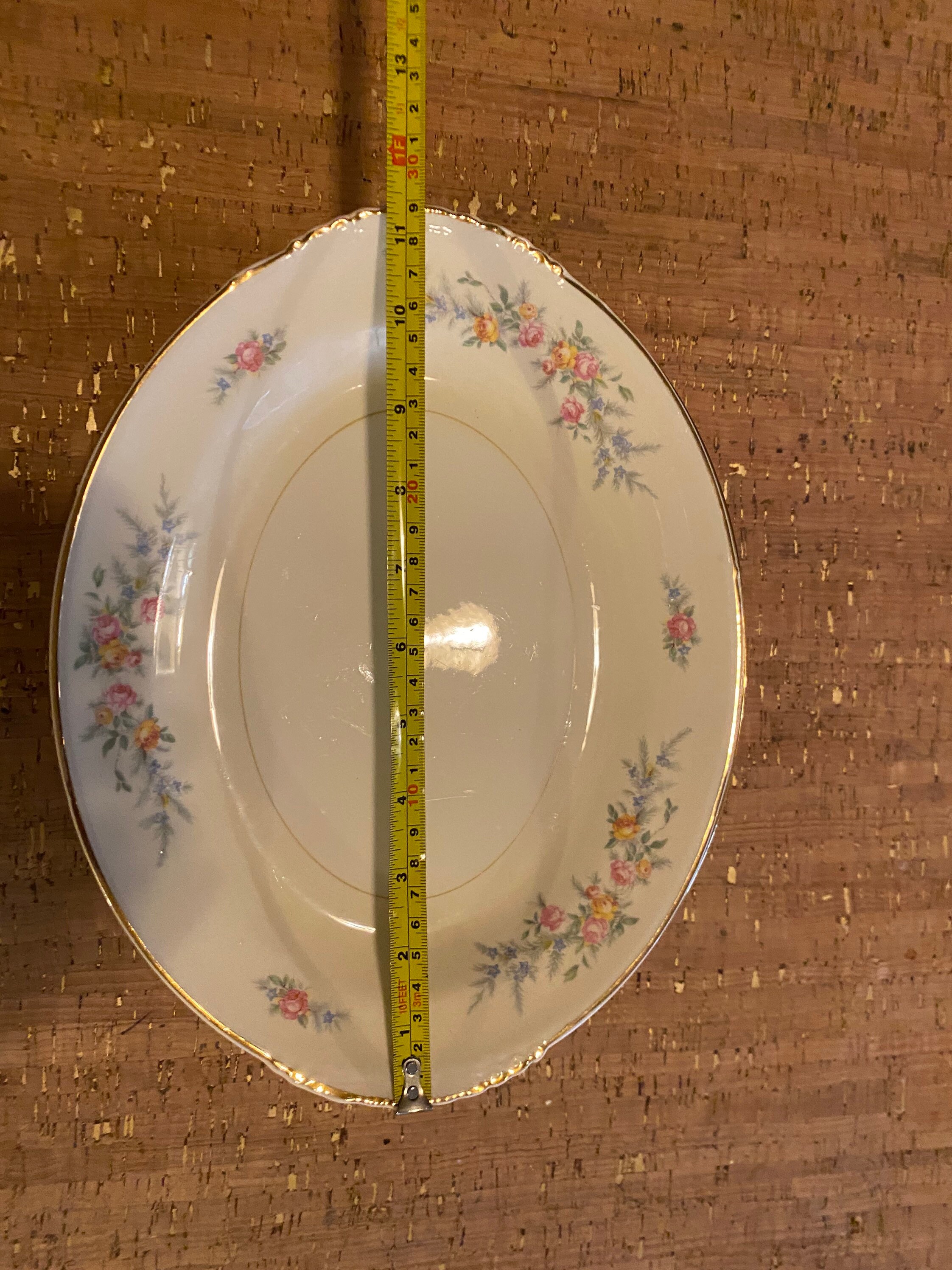 RARE VINTAGE 1940’s Homer Laughlin Eggshell Nautilus 11” Oval Serving ...