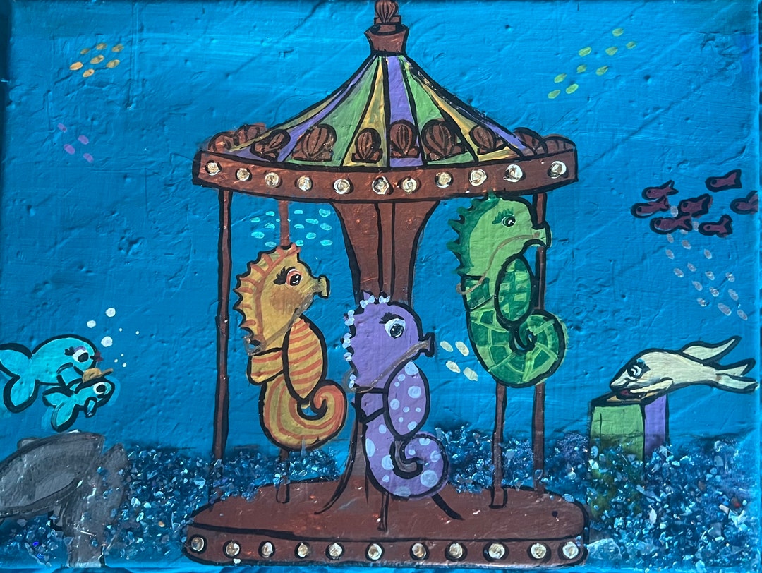 Underwater Carousel - Etsy