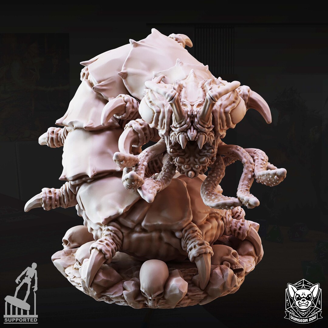 Carrion Crawler- Dungeon Dog - Etsy