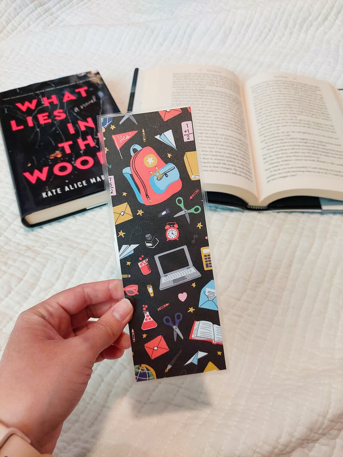 School Activities Bookmark - Etsy