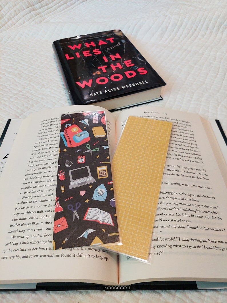 School Activities Bookmark - Etsy