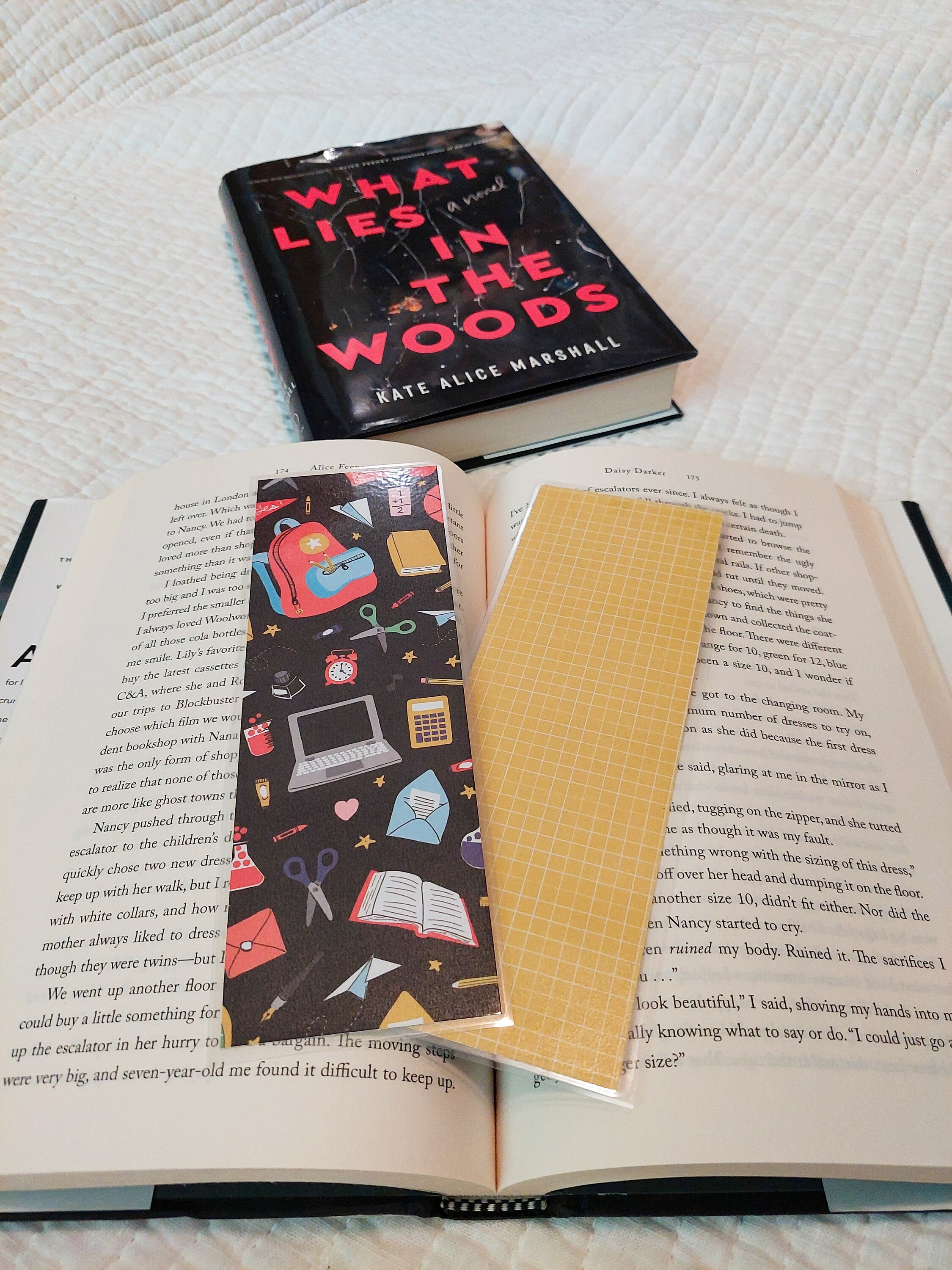 School Activities Bookmark - Etsy