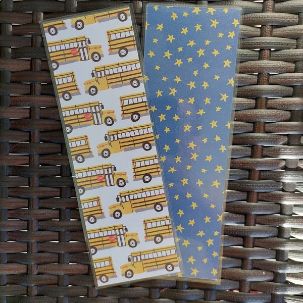 Bus Bookmark - Etsy