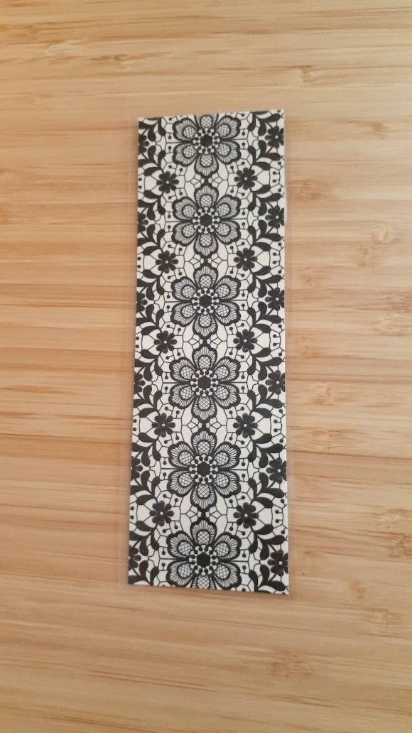 Black & White Polka Dot Bookmark - Etsy