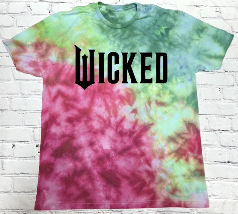 Wicked, Wicked Tie Dye, Wicked Ice Dye, Wicked Themed Design, Movie ...