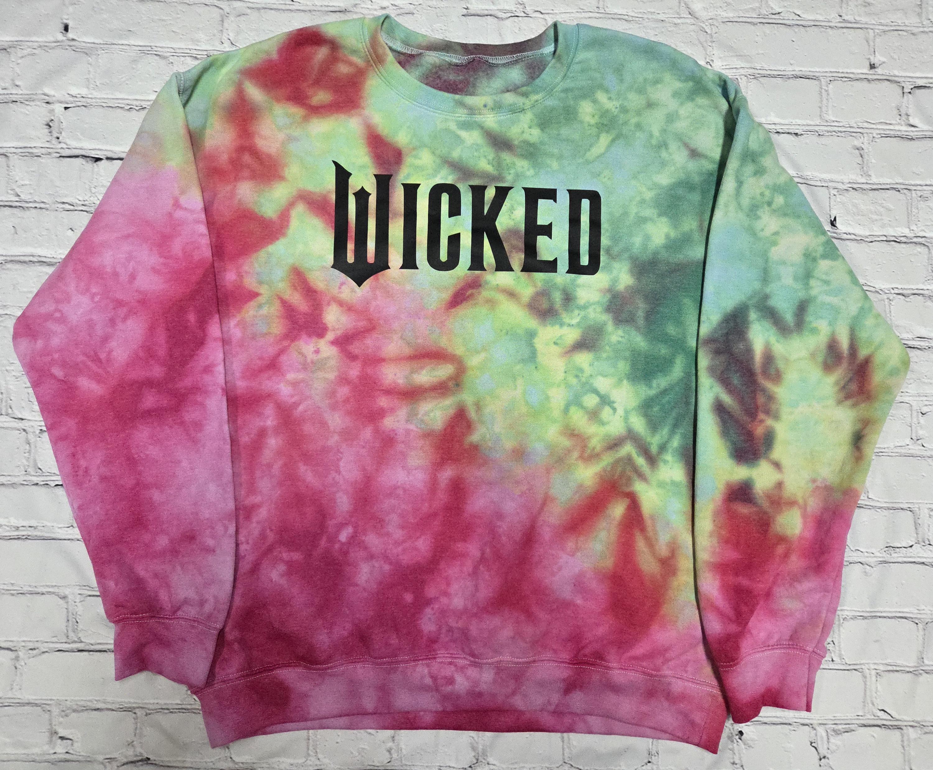 Wicked, Wicked Tie Dye, Wicked Ice Dye, Wicked Themed Design, Movie ...