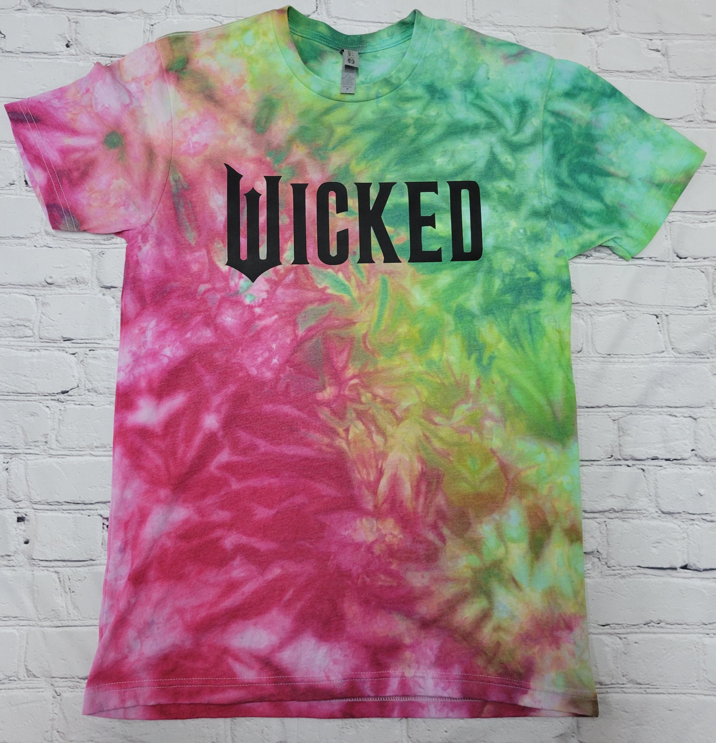 Wicked, Wicked Tie Dye, Wicked Ice Dye, Wicked Themed Design, Movie ...