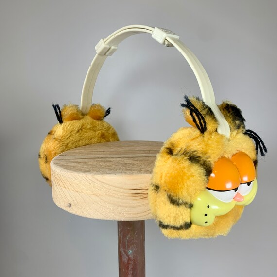 Garfield Earmuffs Retro Accessories Vintage Clothing - Etsy