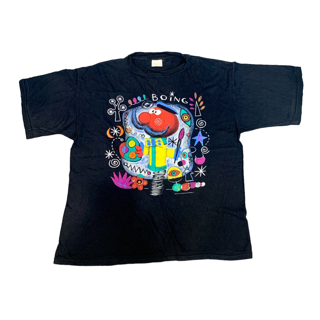Vintage the Magic Roundabout Zebedee T-shirt Black Single Stitch X ...