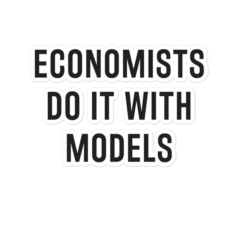 Economics Teacher Sticker, Funny Economics Jokes, Economic Models ...