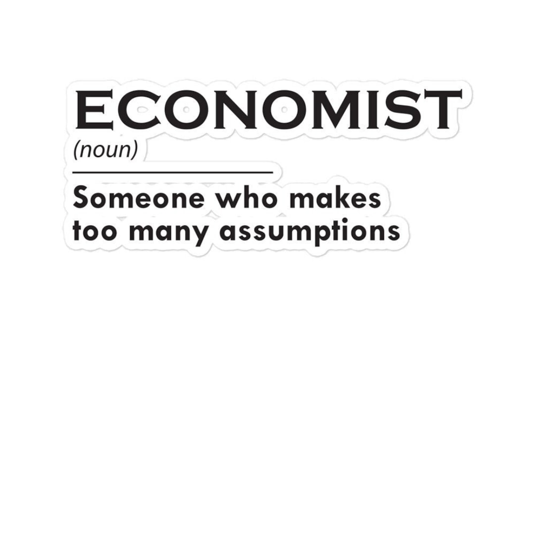 Economics Teacher Jokes, Funny Economics Puns Sticker, Economist Humor ...