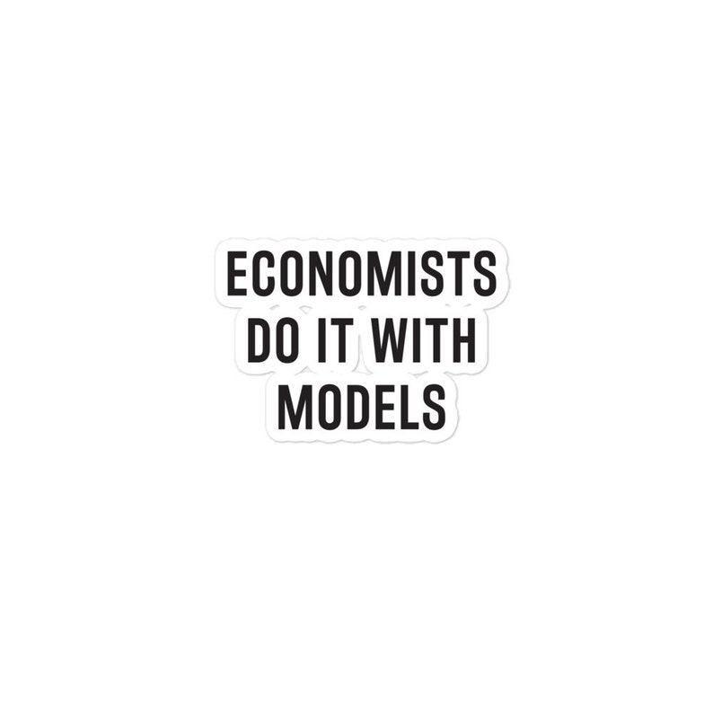 Economics Teacher Sticker, Funny Economics Jokes, Economic Models ...