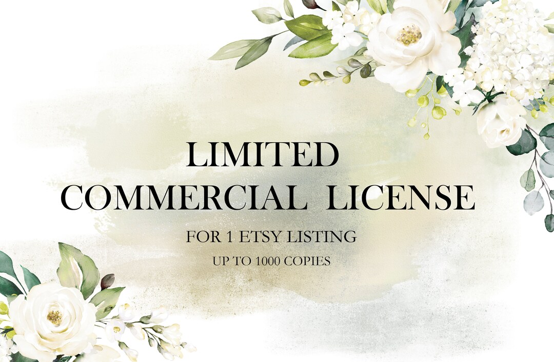 Limited Commercial License NO Credit Required Single Product Graphic ...