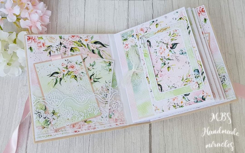 Wedding Digital Paper Seamless Flower Pattern Blush Floral - Etsy