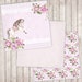 Baby Girl Digital Paper Carousel Horse Scrapbook Background Children ...