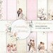 Wedding Digital Paper, Blush Floral Wedding Printable, Wedding ...