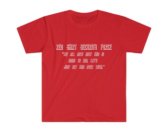 Men Security Red Shirt - Etsy