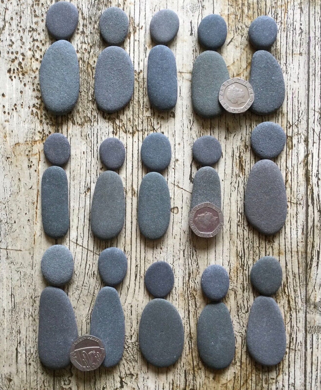 15 Pebble People 7cm ,smooth Flat Pebbles Arts,crafts Painting P - Etsy