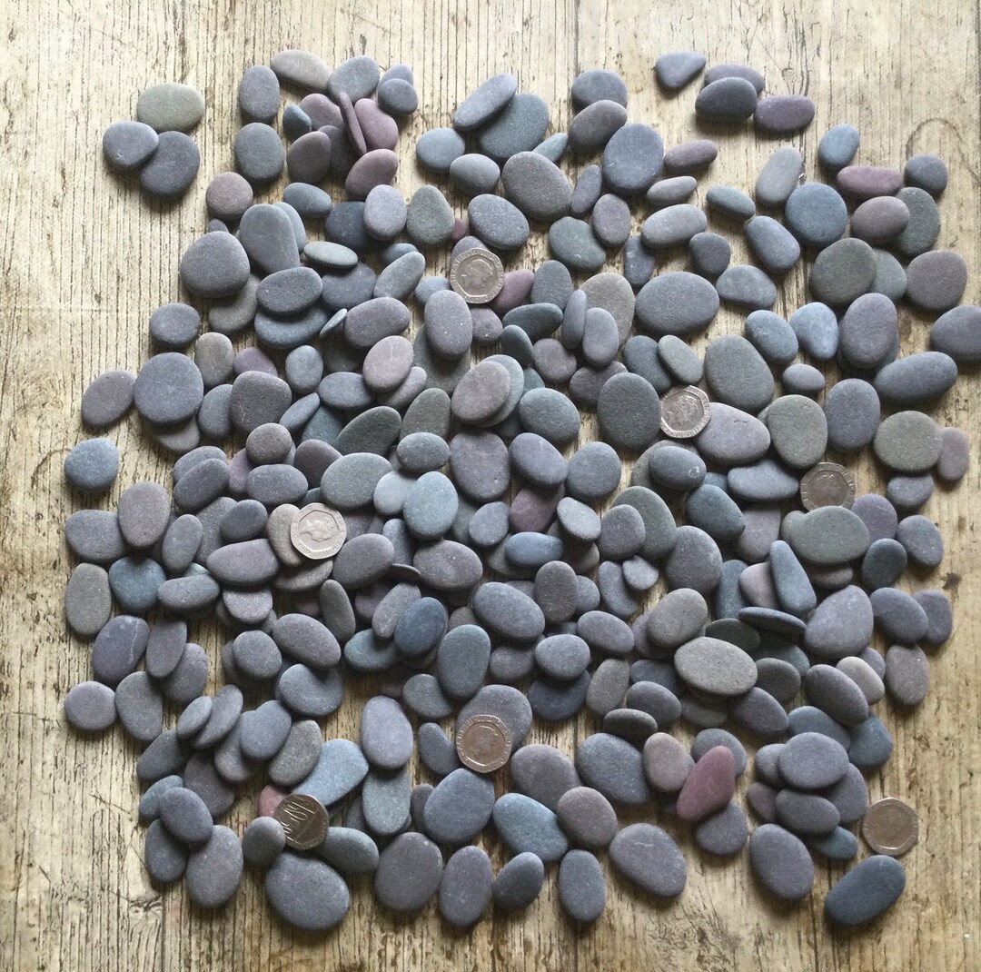 Huge Lot Small Pebbles for Pebble Art ,smooth Flat Pebbles Arts and ...